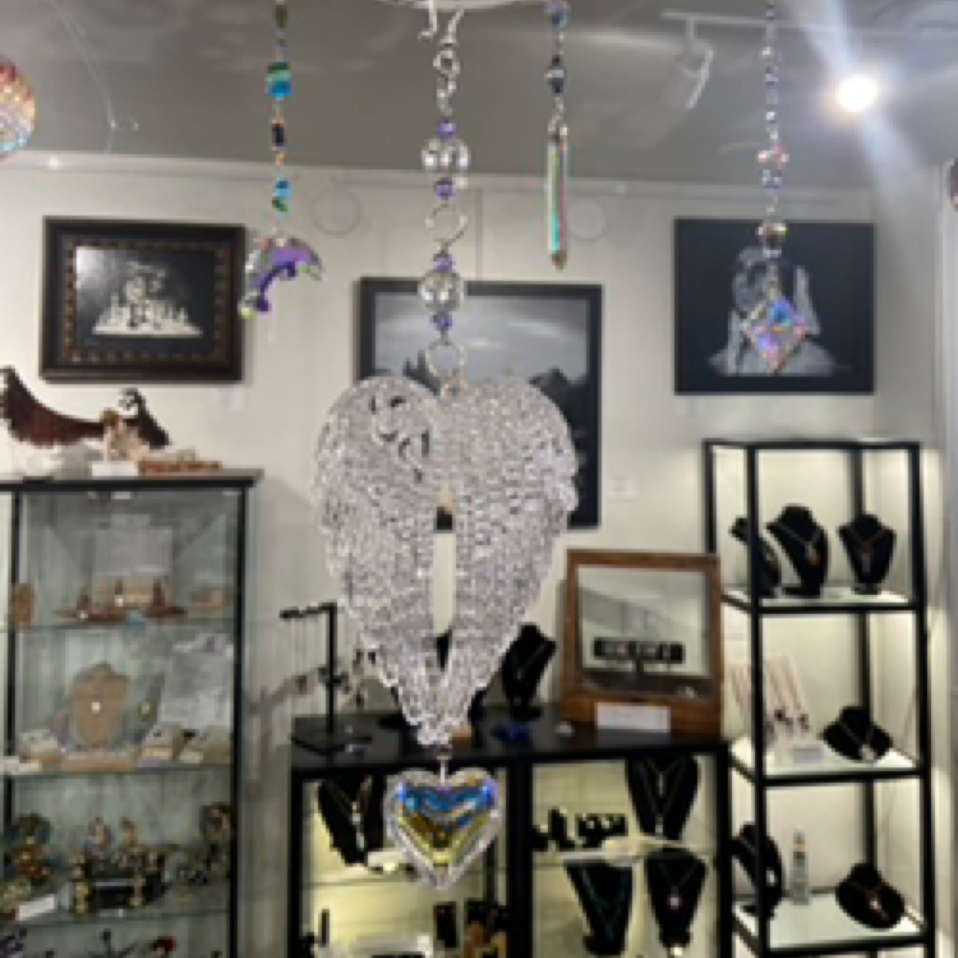 Clear acrylic suncatcher | Creekside Studio